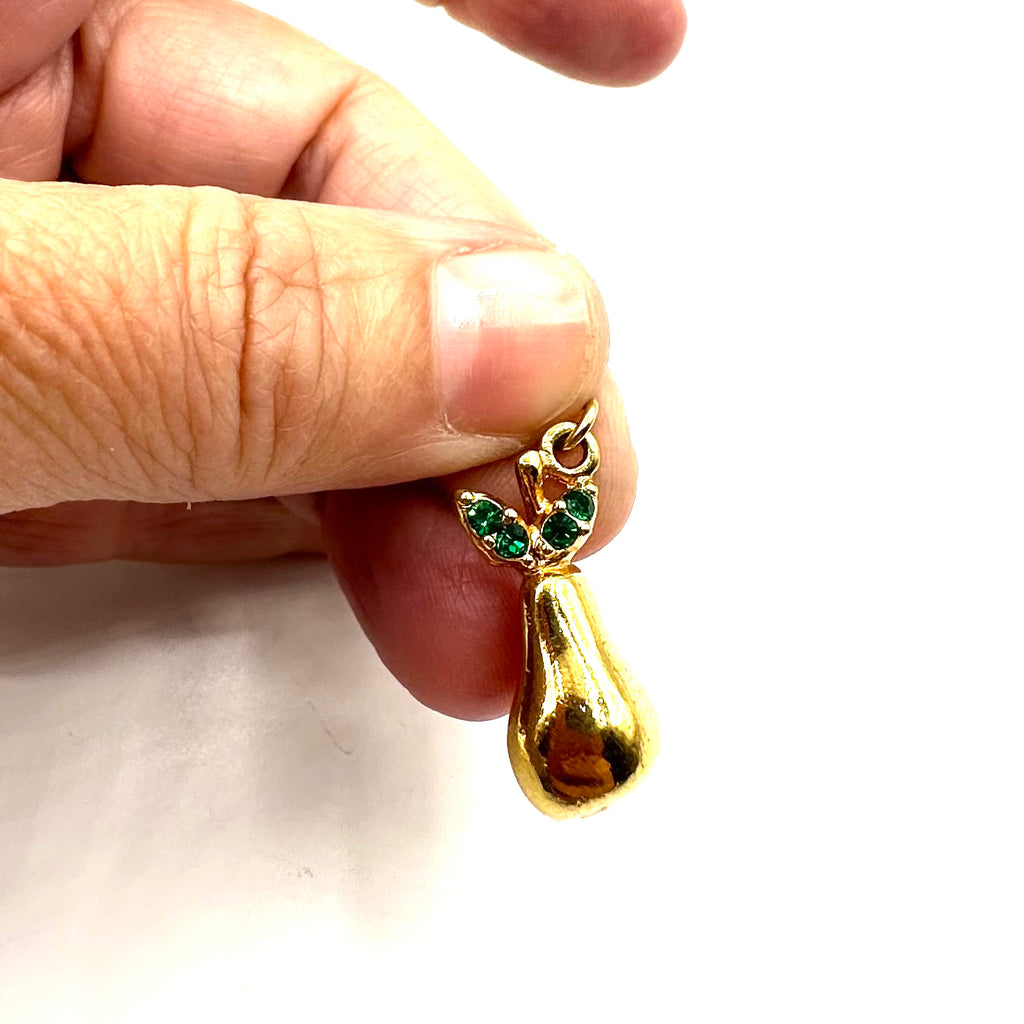 Vintage Pear Charm – JuJu Supply Co.